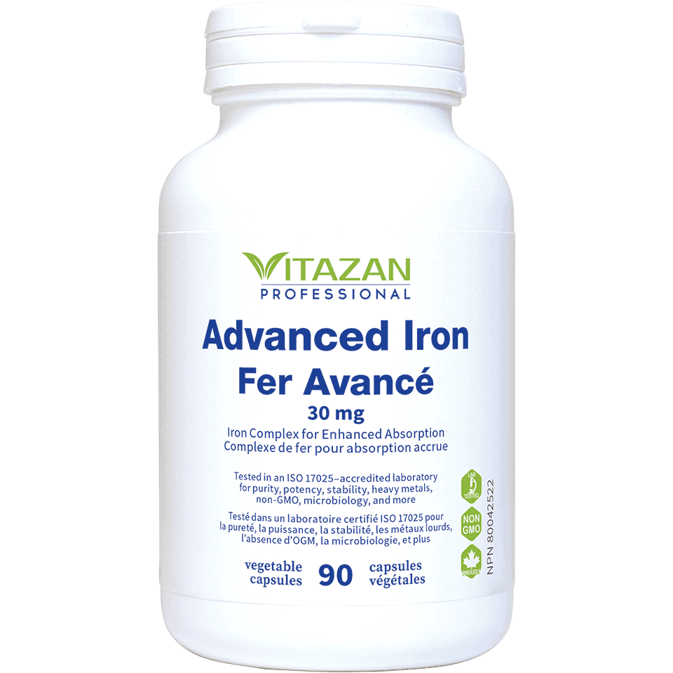 Advanced Iron (30 mg · High Absorption · Helps to Prevent Iron ...