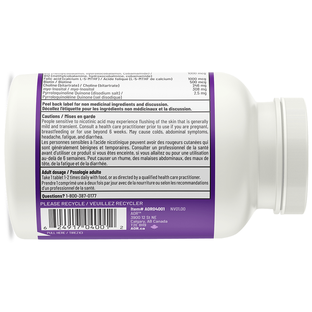 Advanced B Complex Ultra - AOR - La Naturopathe Moderne – La ...