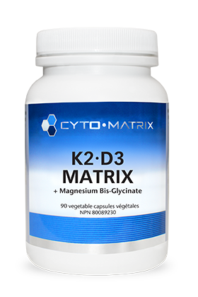 K2 D3 Matrix + Magnesium Bis-Glycinate (formerly Osteo Matrix) - Cyto ...